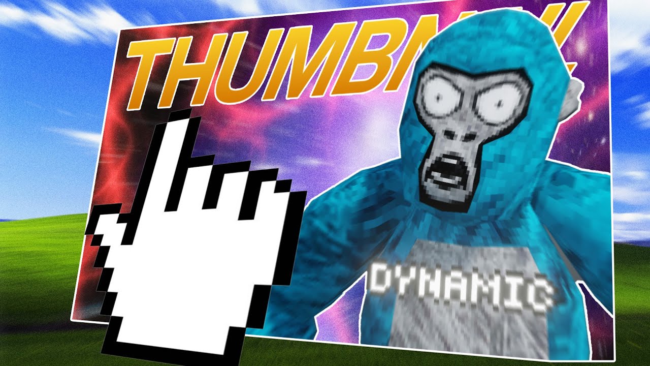 The LAST GORILLA TAG THUMBNAIL GUIDE you'll ever need - YouTube