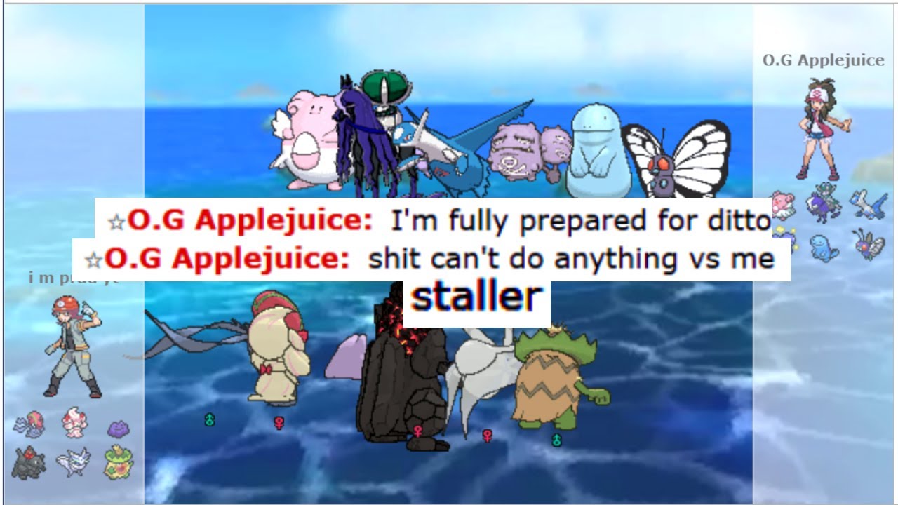 KID CALLS DITTO BAD AND LOSES TO DITTO !!!!! Funny pokemon showdown ...