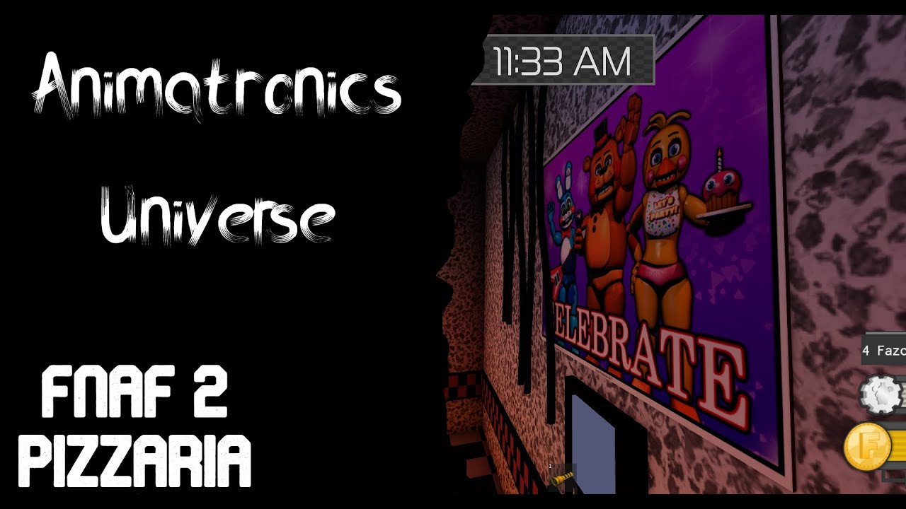Animatronics Universe fnaf 2 pizzeria - YouTube