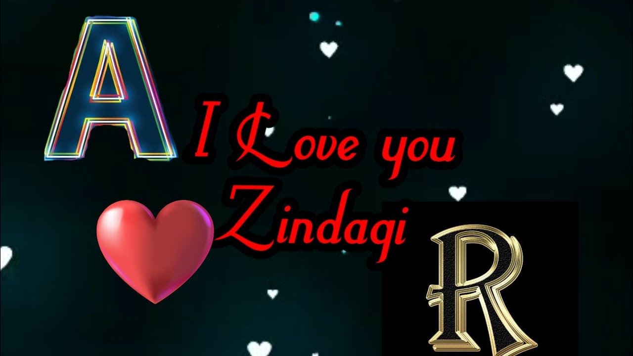 :).🥰🥰🌹A name status ️ ️🌹R love watsap status video - YouTube