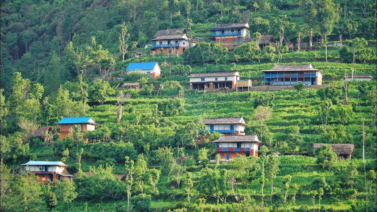Traditional Countryside life in Rural Nepal | Primitive Village life ...