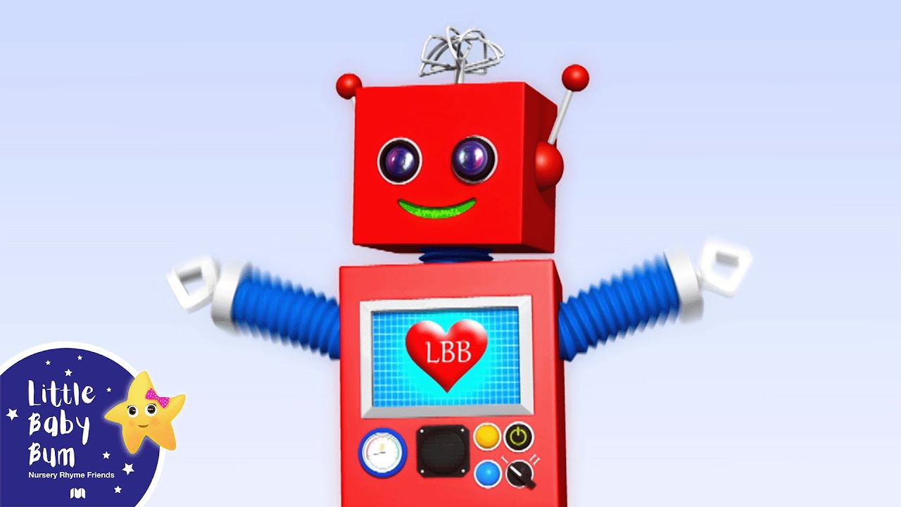 Robot Song | Little Baby Bum | Cars, Trucks & Vehicles Cartoon ...