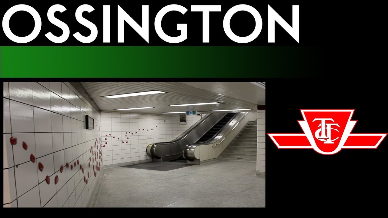 TTC Bloor-Danforth Subway - Ossington Station Walkthrough - YouTube