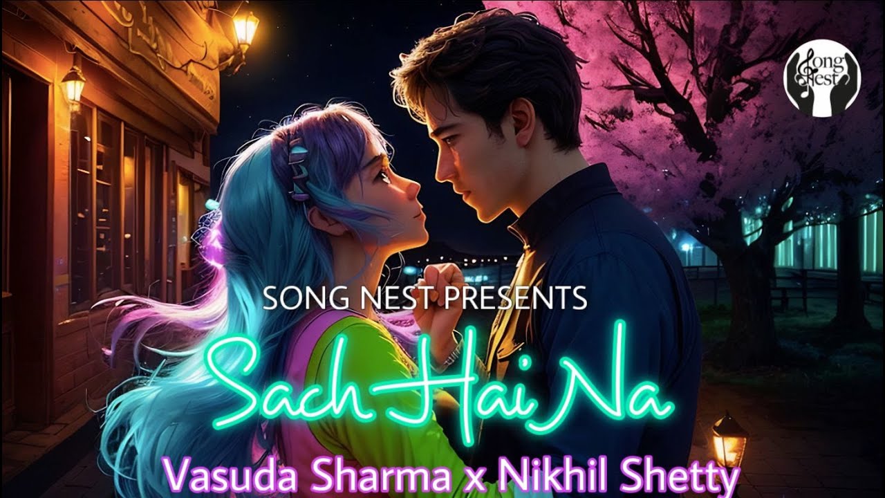 Sach Hai Na/Official Lyric Video /Vasuda Sharma x Nikhil Shetty - YouTube