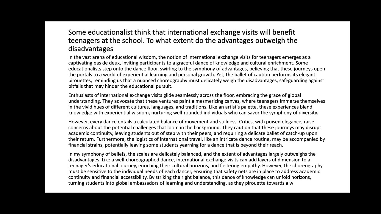 IELTS wrting task 2 sample answer band 9 - YouTube