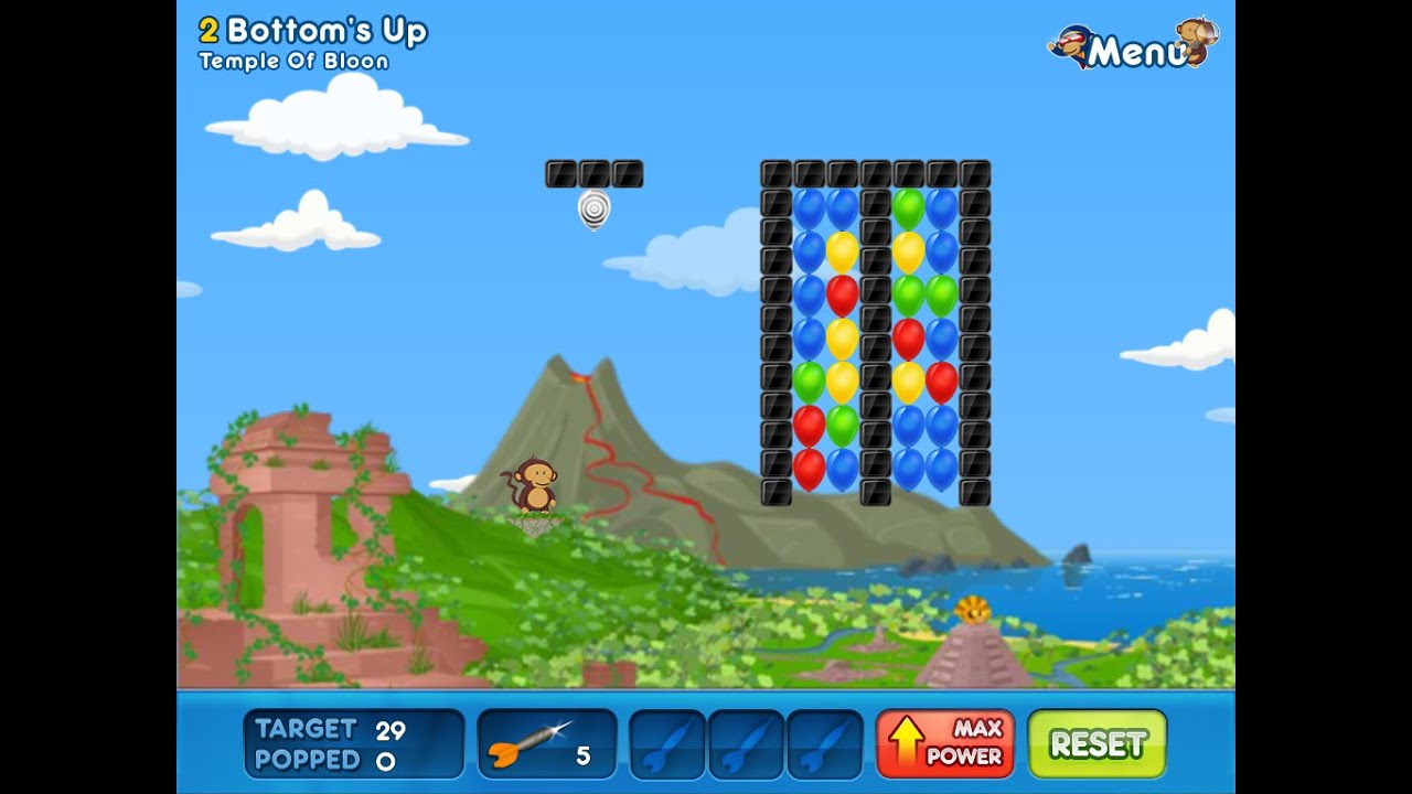 Bloons 2 Mobile Level 62 Bottom's Up Solution - YouTube