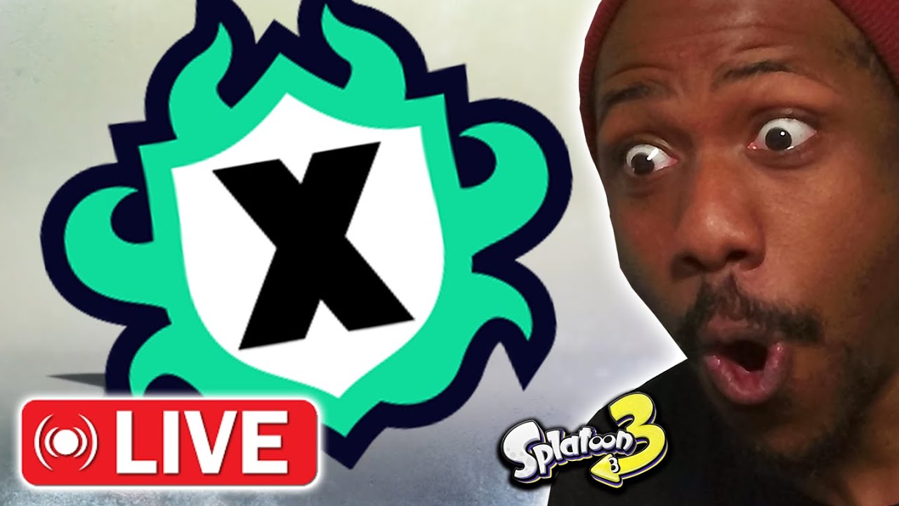 SPLATOON 3: X Battle Rank Session | 🔴LIVE - YouTube