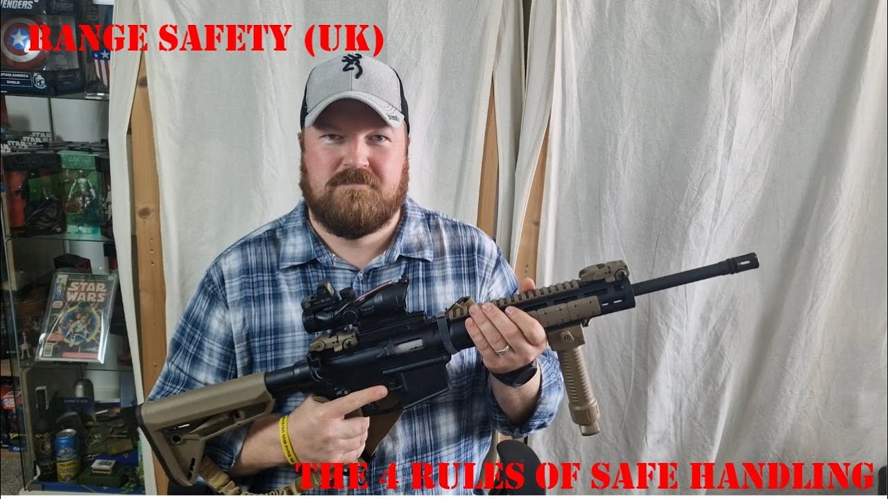 RANGE SAFETY: The 4 rules of safe handling - YouTube