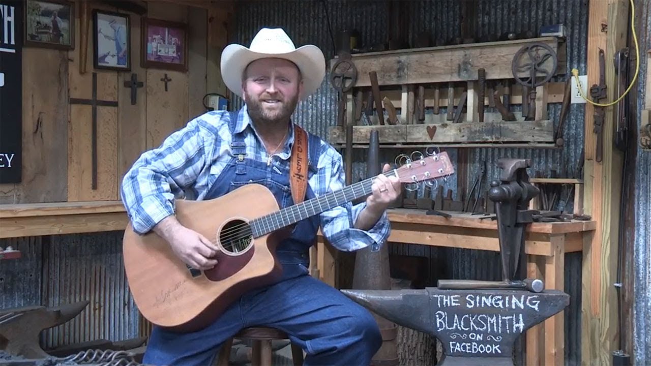 Blacksmithing Basics with Singing Blacksmith Bryan Dale Headley - YouTube