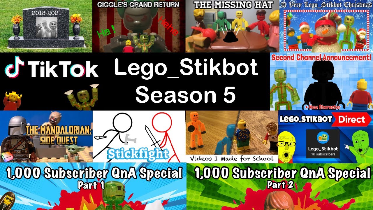 Lego_Stikbot Season 5 Complete Compilation - YouTube