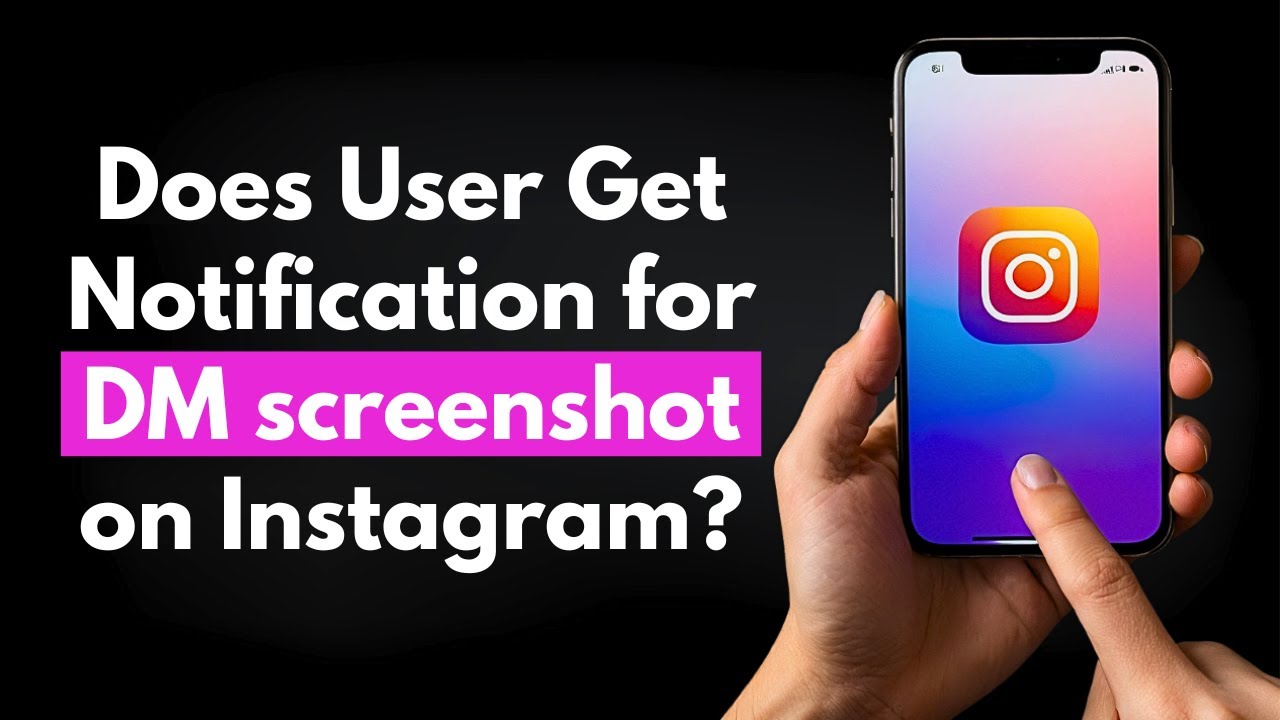 Does User Get Notification for DM screenshot on Instagram - YouTube