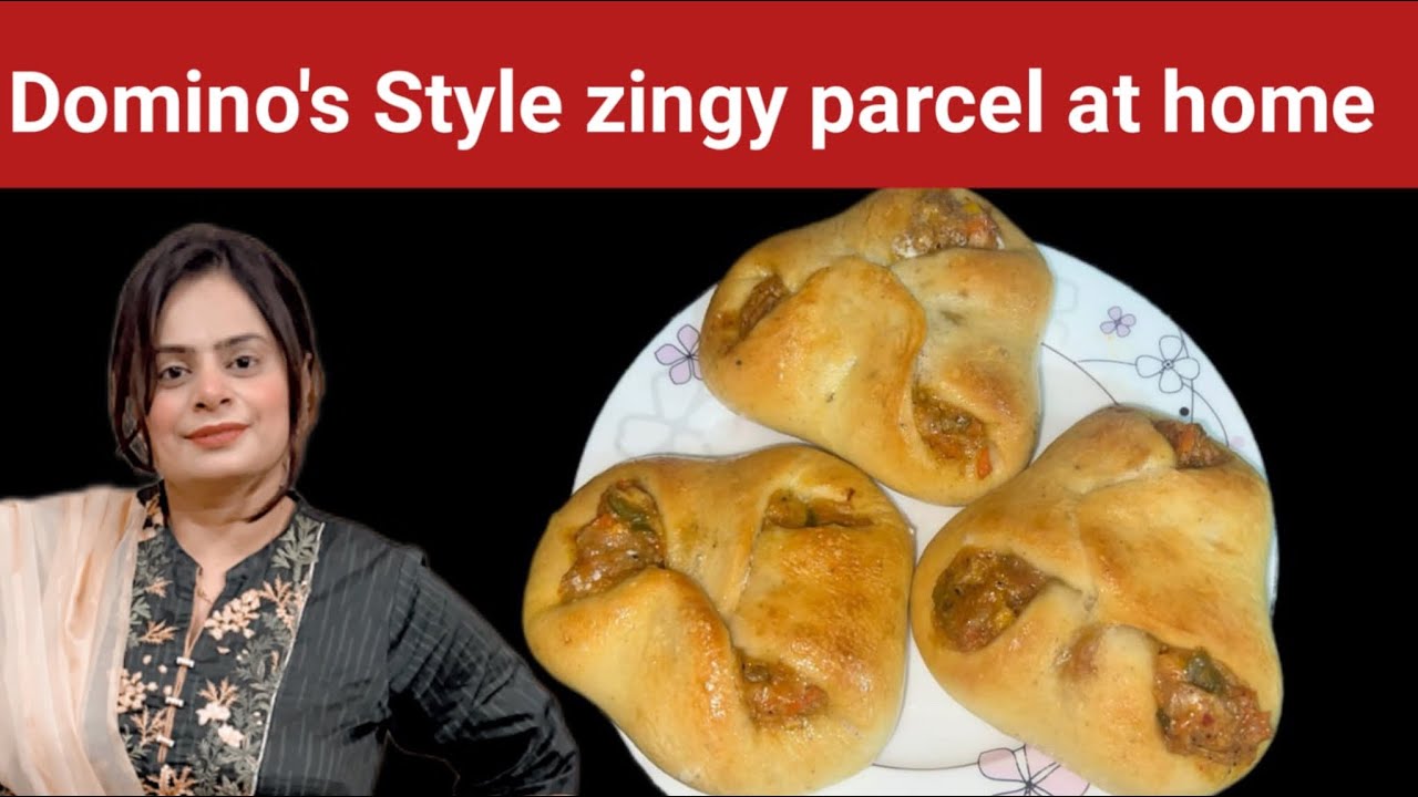 Domino’s Style Zingy Parcel | Domino’s Veg Paneer parcel Recipe |Ramdan ...