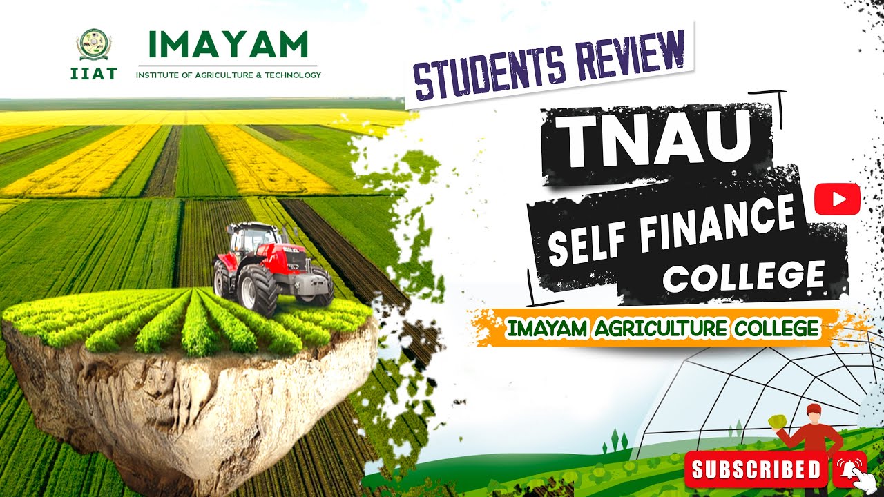 Top Agriculture college list In TNAU self finance Agriculture college ...