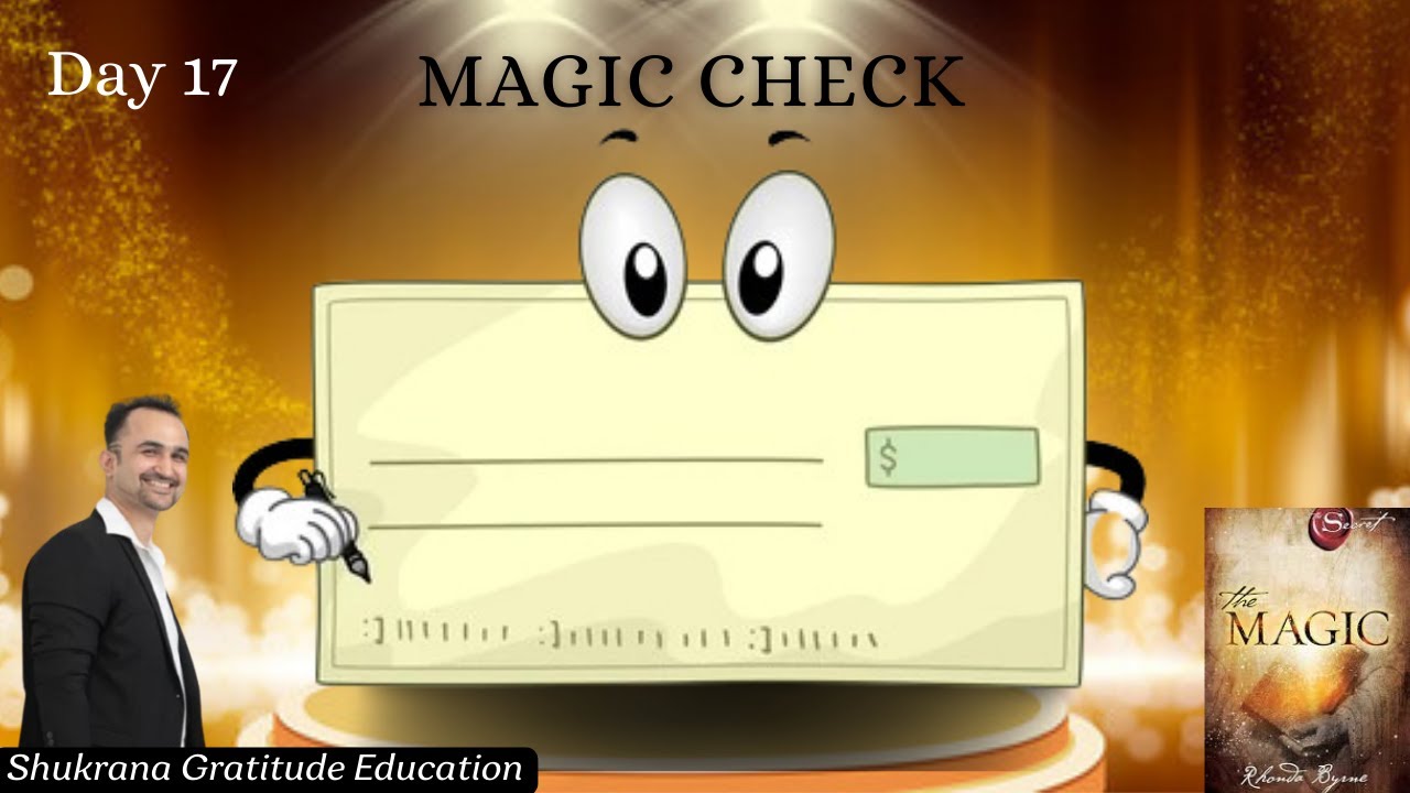DAY 17 - MAGIC CHECK - Shukrana Magic Book for Young People with Niell ...