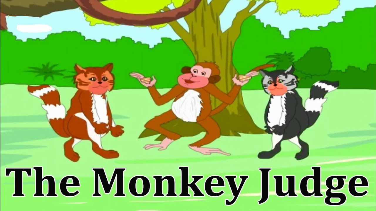 The Monkey Judge English Story For Children The Monkey Judge Animated ...