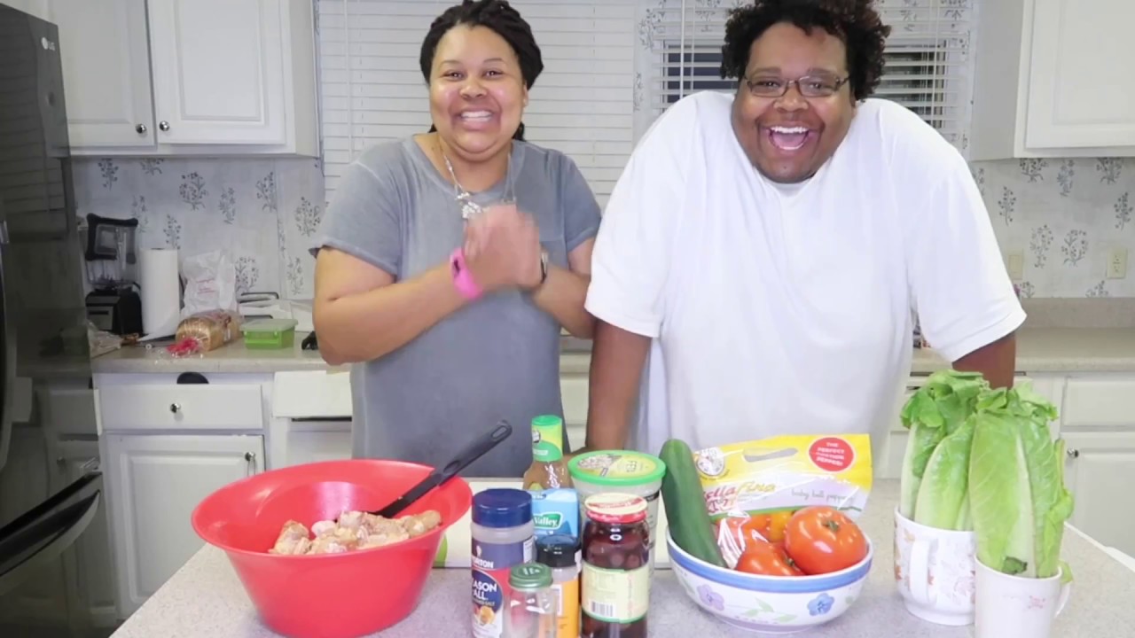 BLOVESLIFE RANCH WINGS | GREEK SALAD | COOKING WITH C&J | BLOVESLIFE ...
