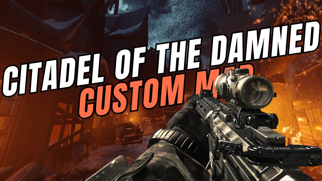 CITADEL OF THE DAMNED CUSTOM ZOMBIES GAMEPLAY IN BLACK OPS 3 - YouTube