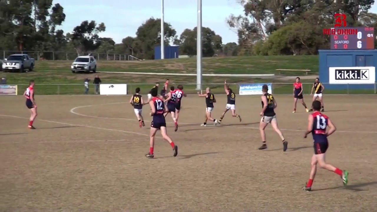 Div 1 MPNFL: Mt. Eliza v Seaford - YouTube
