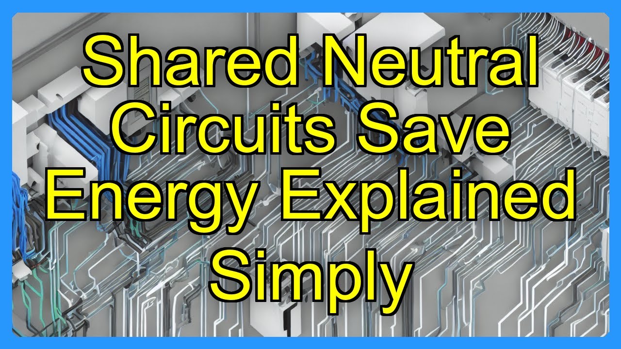 Shared Neutral Circuits Save Energy Explained Simply - YouTube