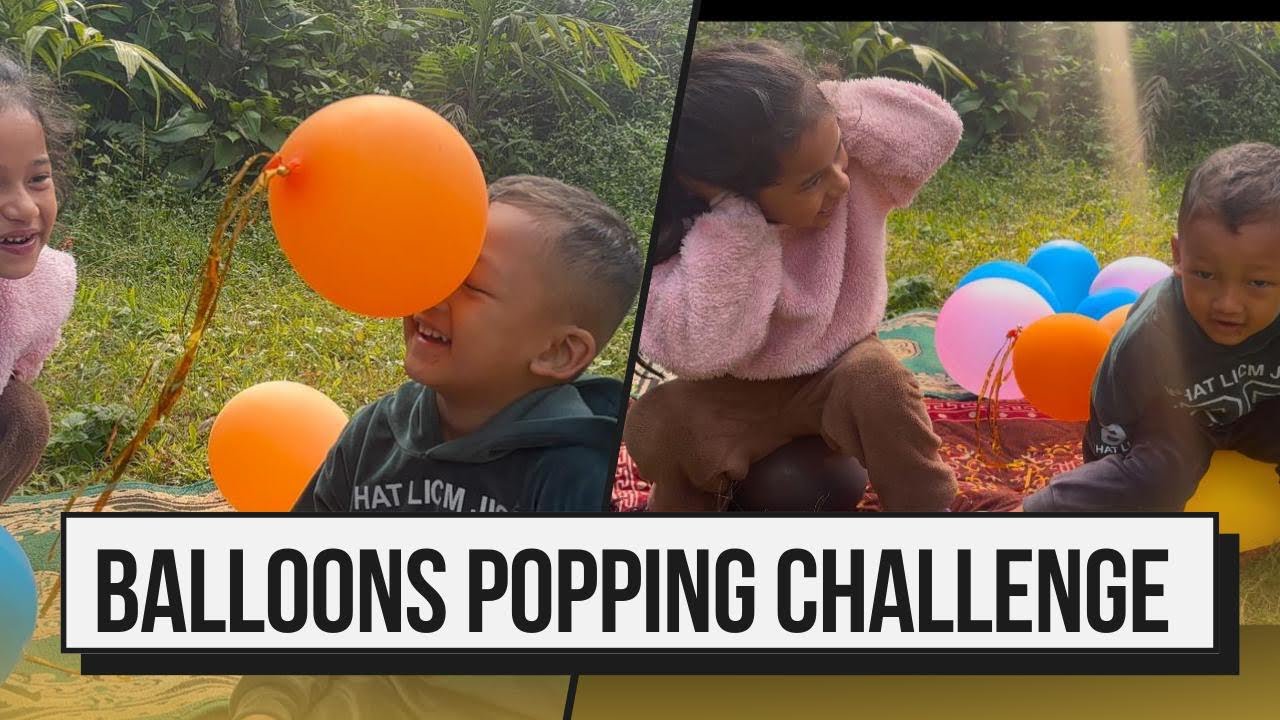 Balloons popping challenge// balloon game 🎈🤗 - YouTube