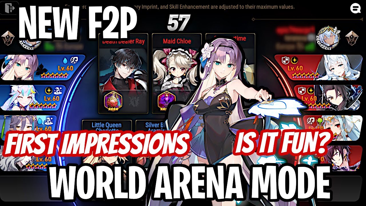 DRAFT MODE IS SO FUN! - F2P RTA/WORLD ARENA GAME MODE - Epic Seven ...