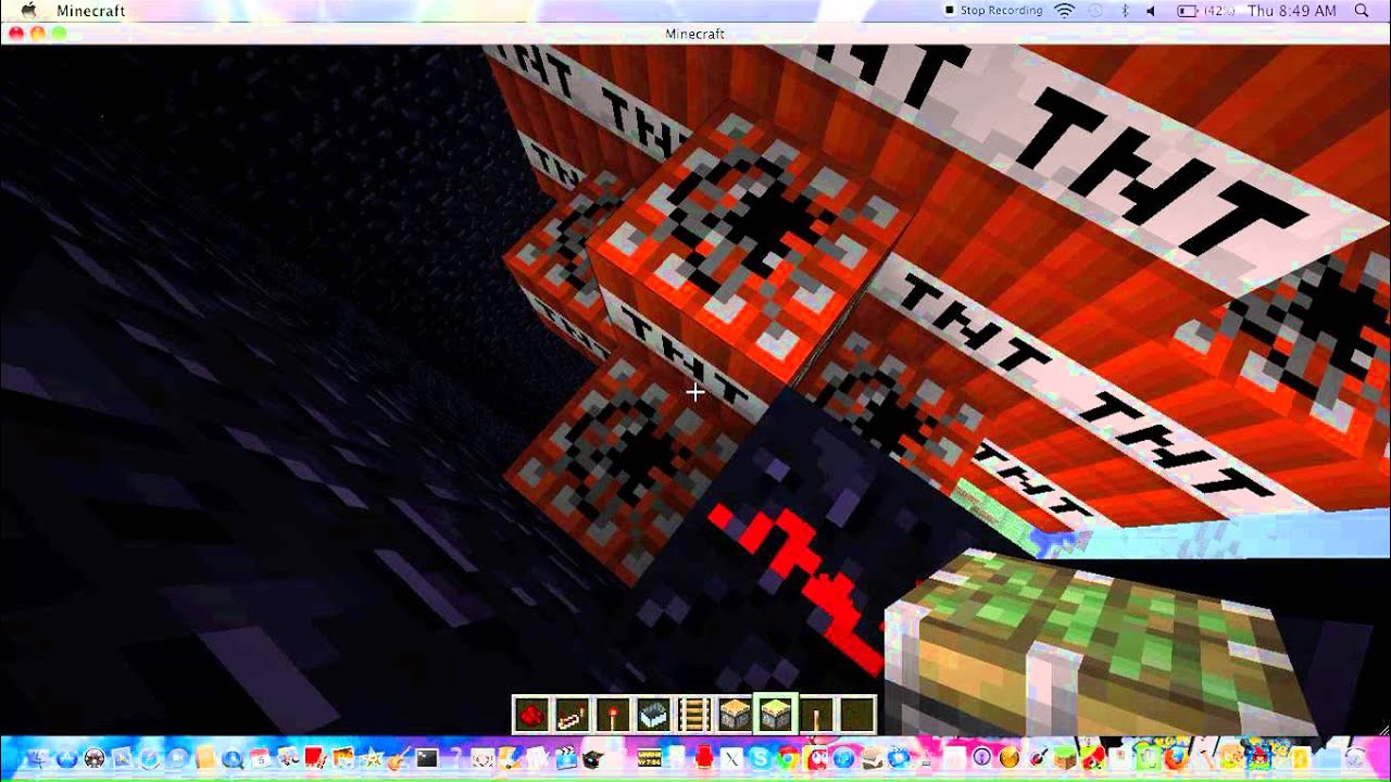 minecraft ball of tnt.mov - YouTube