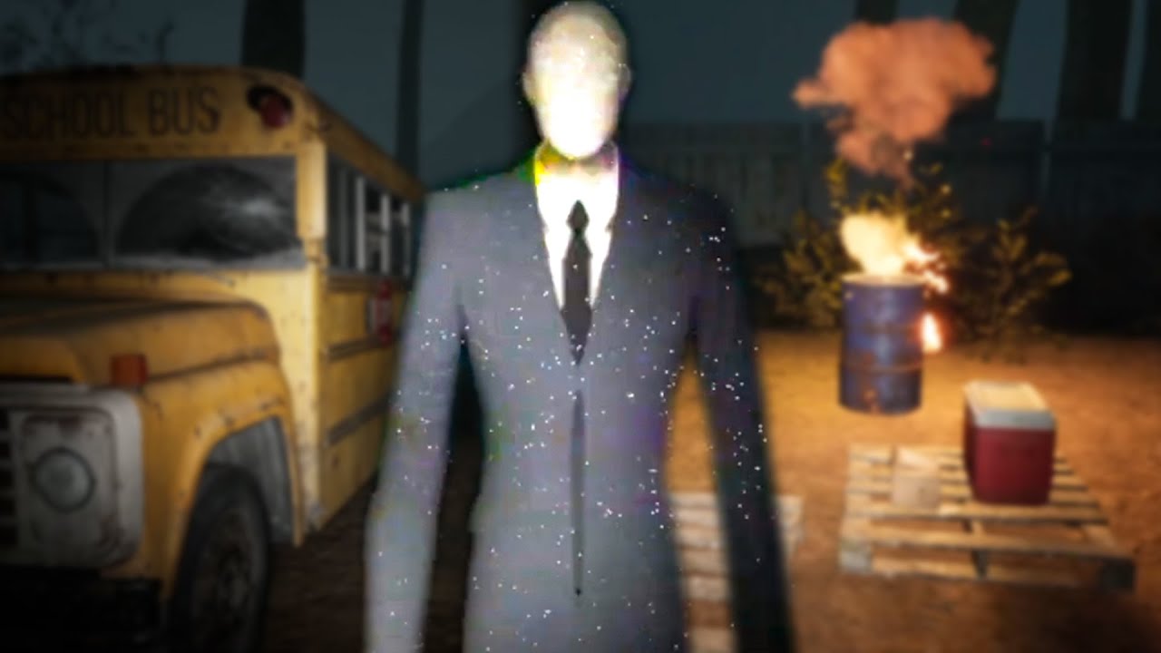 *NEW* SLENDER MAN IS HUNTING ME DOWN IN AN ABANDONED FOREST! | Slender ...