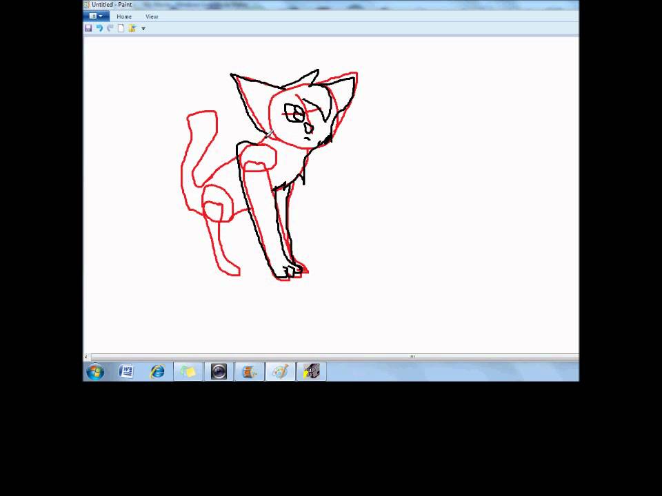 RANDOM CAT DRAWING! - YouTube