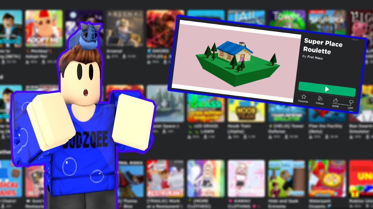 Roblox || SuPeR PLacE RouLeTtE - YouTube