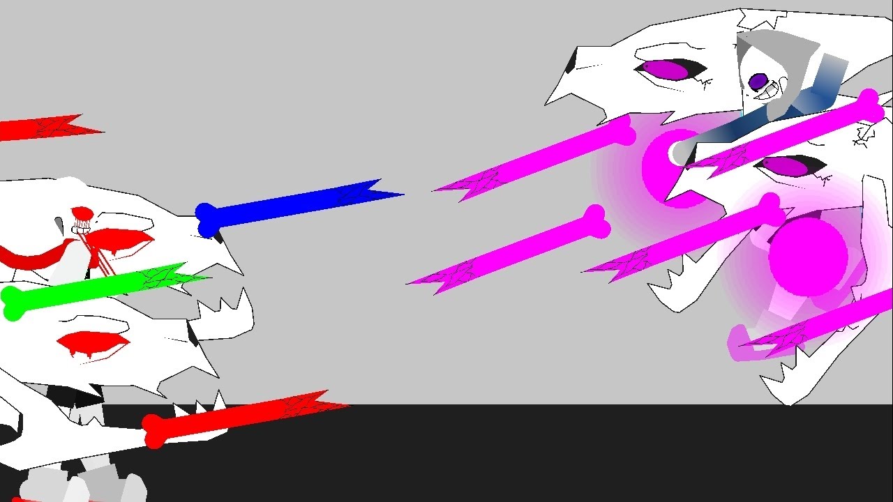 FATALERRO SANS VS DUST SANS FULL FIGHT(STICKNODES) - YouTube