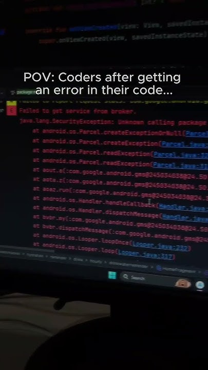 POV: Coders After Getting an Error in Their Code | HiSkyTech Shorts #hiskytech#coding#errors ...