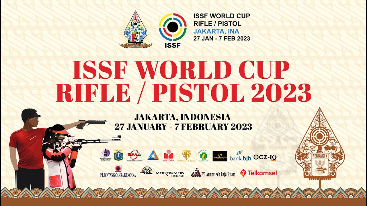 10m Air Rifle Men Finals - 2023 Jakarta (INA) - ISSF World Cup Rifle ...