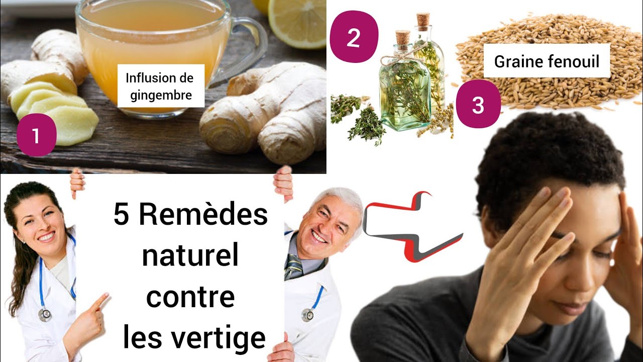 5 Remèdes contre les vertiges - YouTube