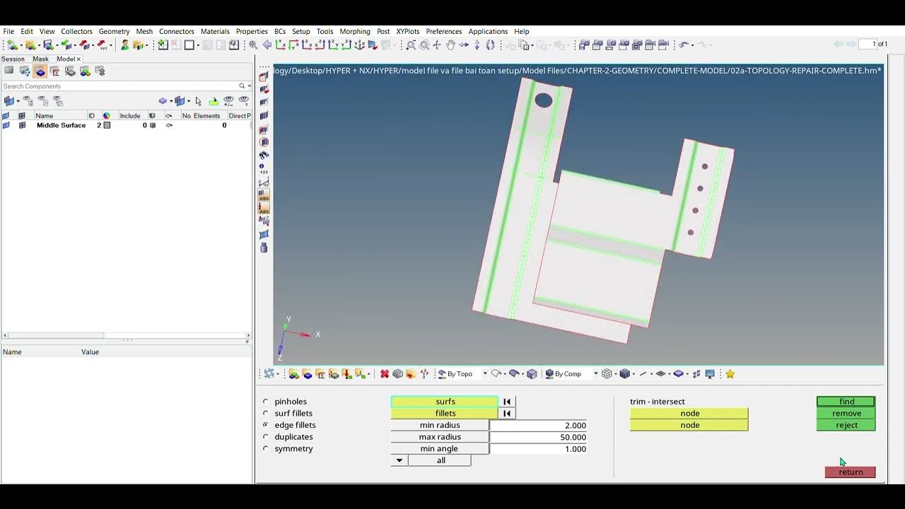 Untitled HyperWorks 2021 2 HyperMesh 2023 10 06 00 07 02 - YouTube