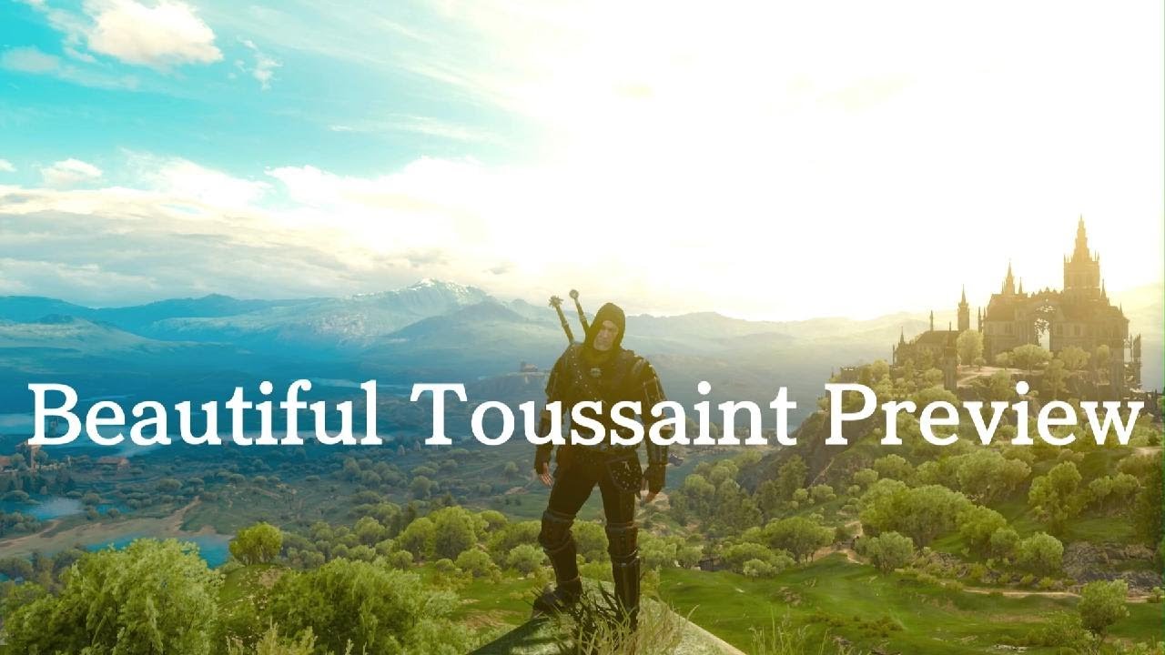 The Witcher 3 - Beautiful Open World Of Toussaint Preview - YouTube