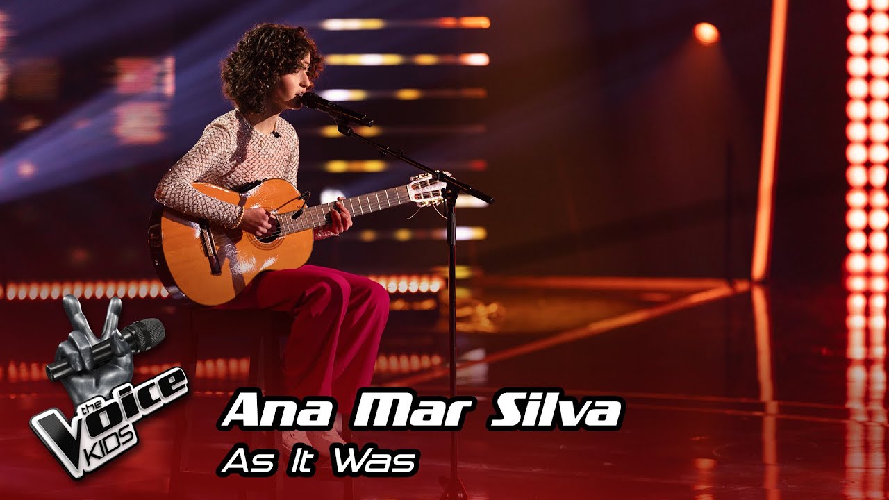 Ana Mar Silva - "As It Was" | Prova Cega | The Voice Kids Portugal ...