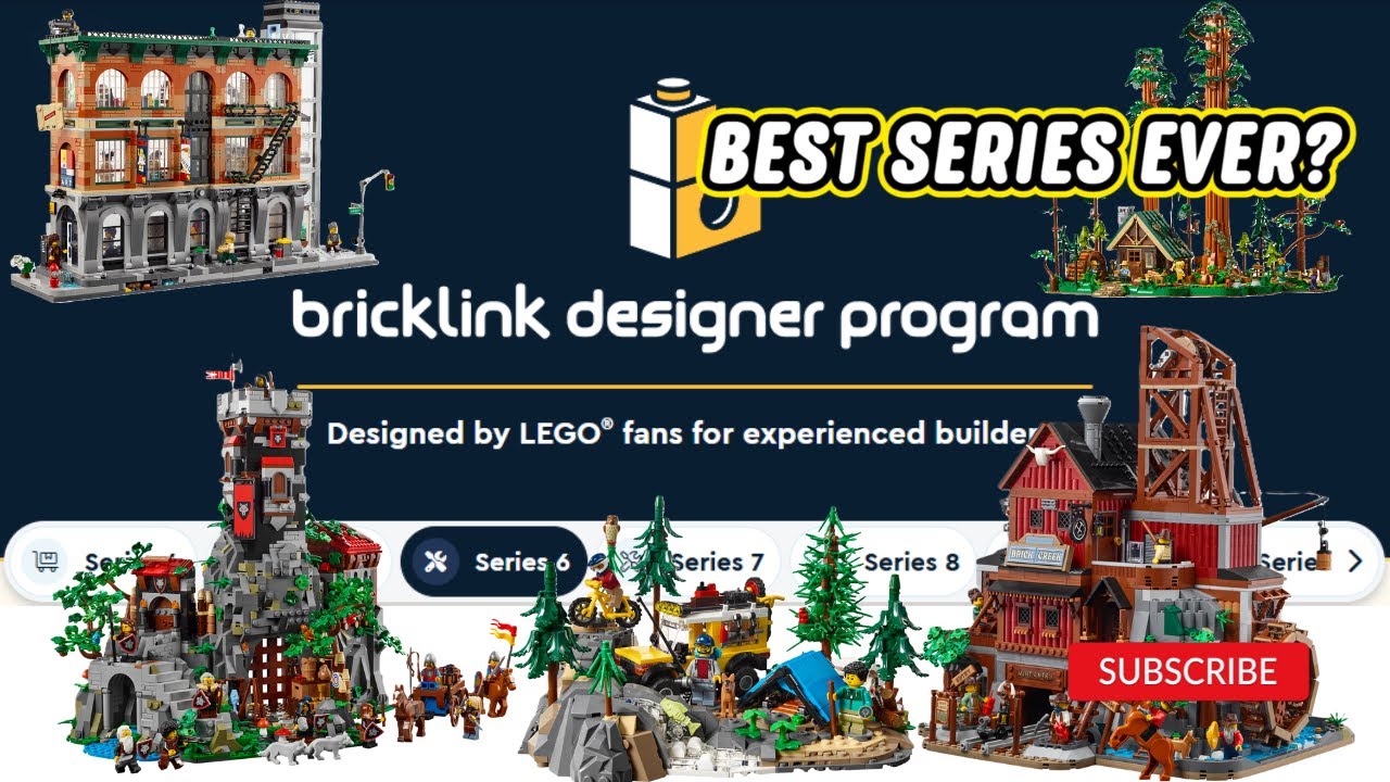 Is Bricklink Designer Program Series 6 the best one yet? Great fan ...