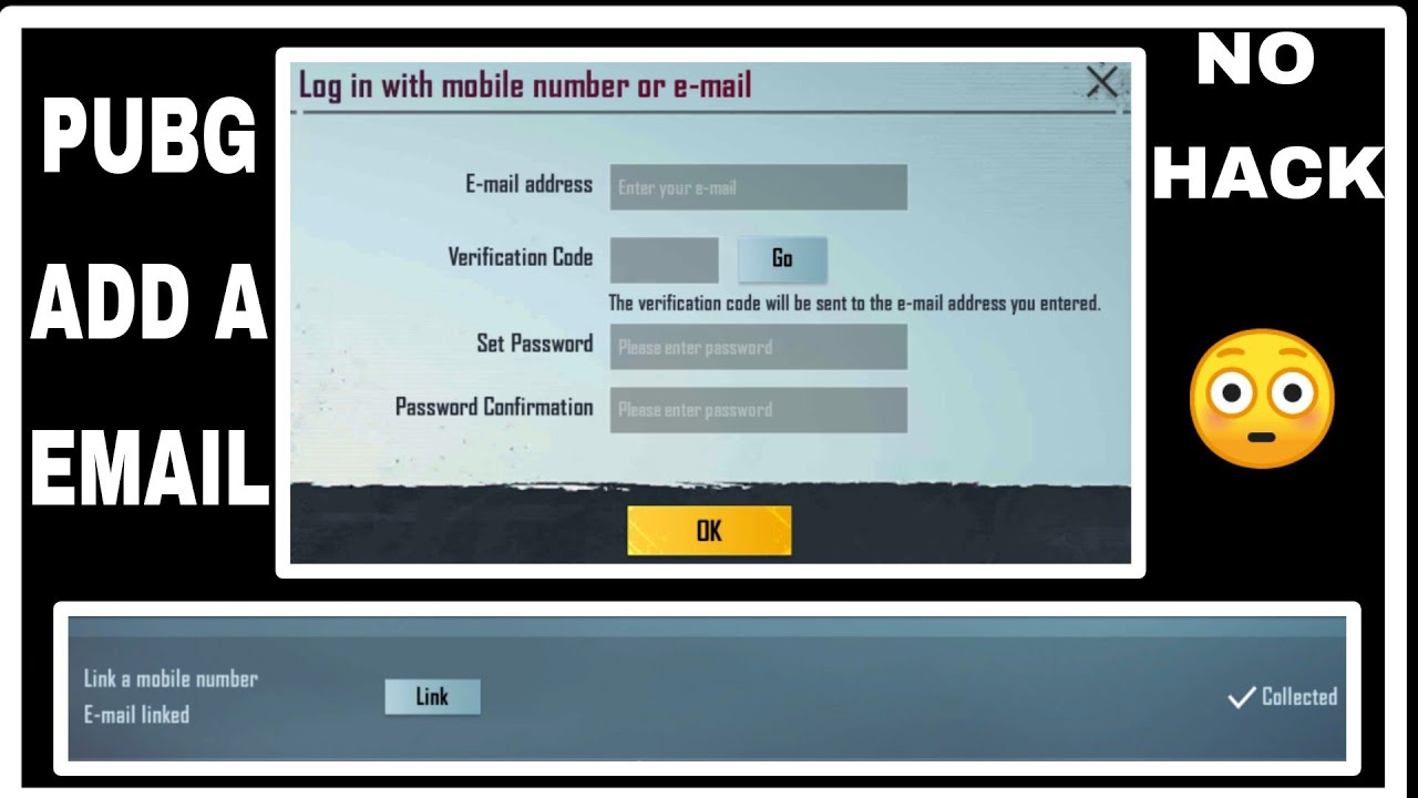 HOW TO LINK EMAIL IN PUBG MOBILE NO HACK PUBG MORE LINK EMAIL YouTube HOW TO LINK EMAIL IN PUBG MOBILE NO HACK PUBG MORE LINK EMAIL YouTube