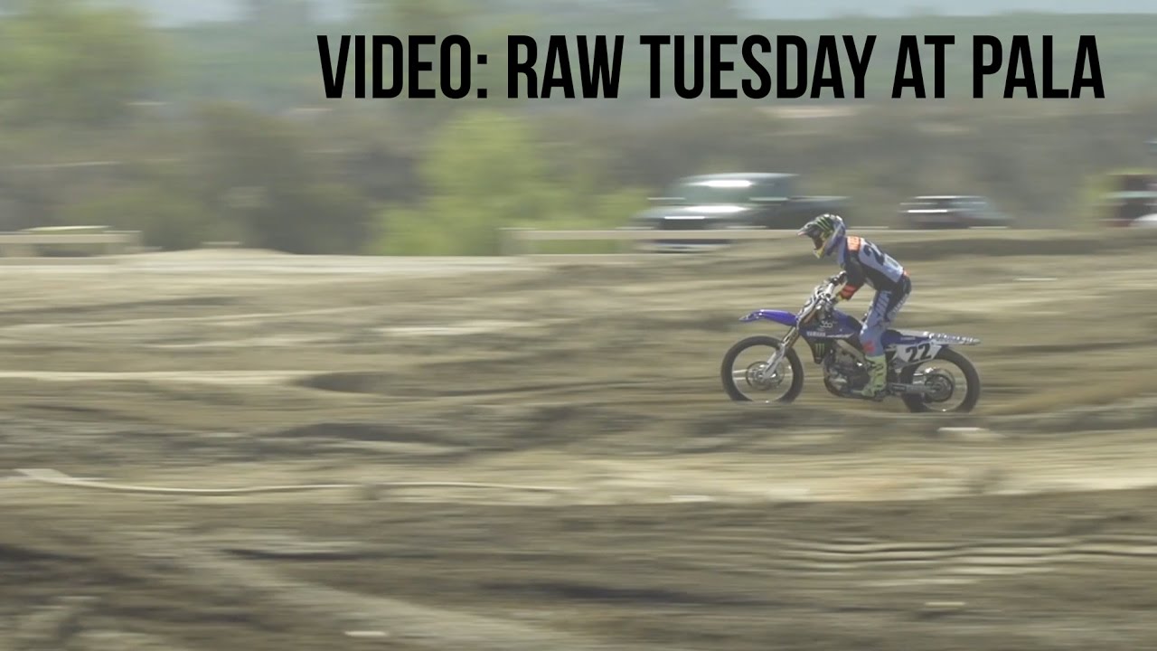 RAW: Pala Raceway - Chad Reed, Justin Hill, Matt Bisceglia, Mitchell ...