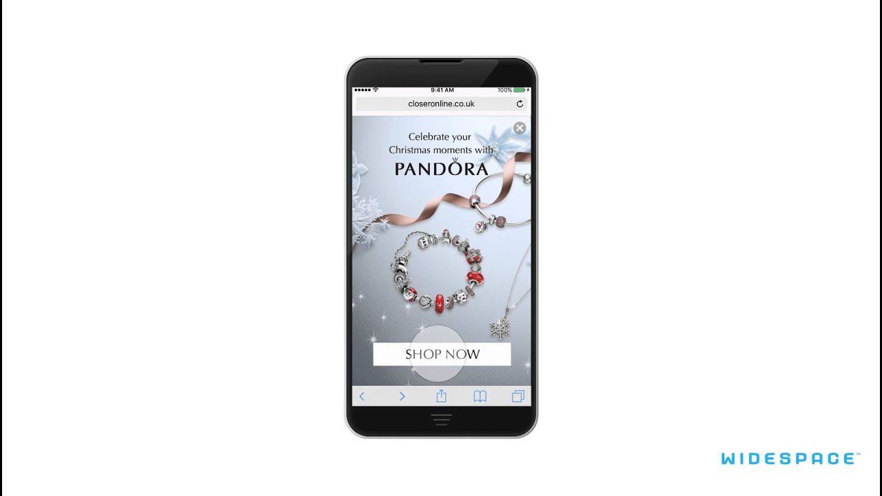 Interstitial Custom Ad Female Pandora Christmas 2015 - UK - YouTube