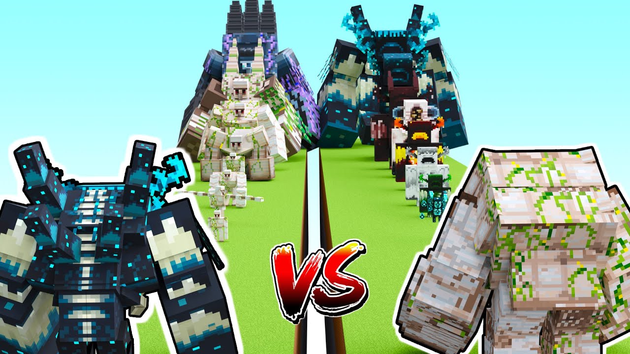 MUTANT WARDEN NEW vs METRO MUTANT IRON GOLEM (DEATHRUN) - YouTube