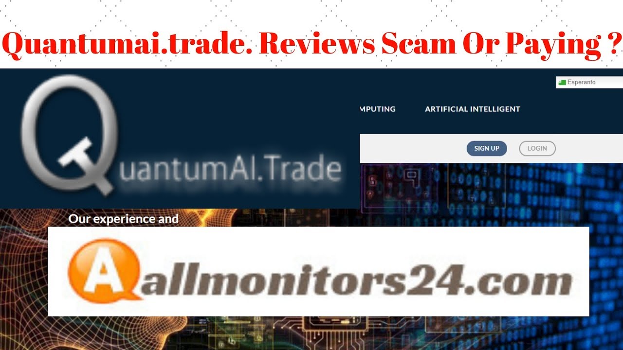Quantumai.trade, Reviews Scam Or Paying ? - YouTube