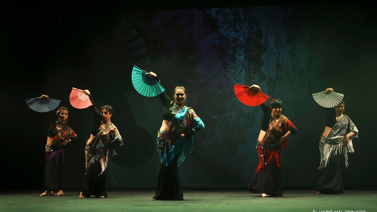 FatChanceBellyDance®️Style Flamenco Fan SirenProject Dialect ...