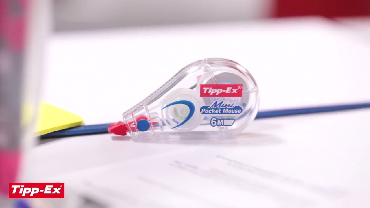 Tipp Ex Mini Pocket Mouse - YouTube