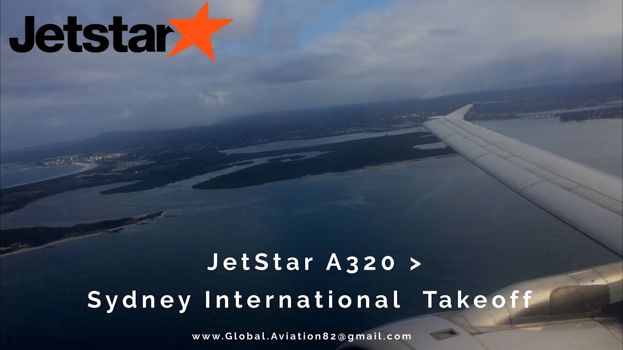 Jetstar A320 Takeoff from Sydney - YouTube