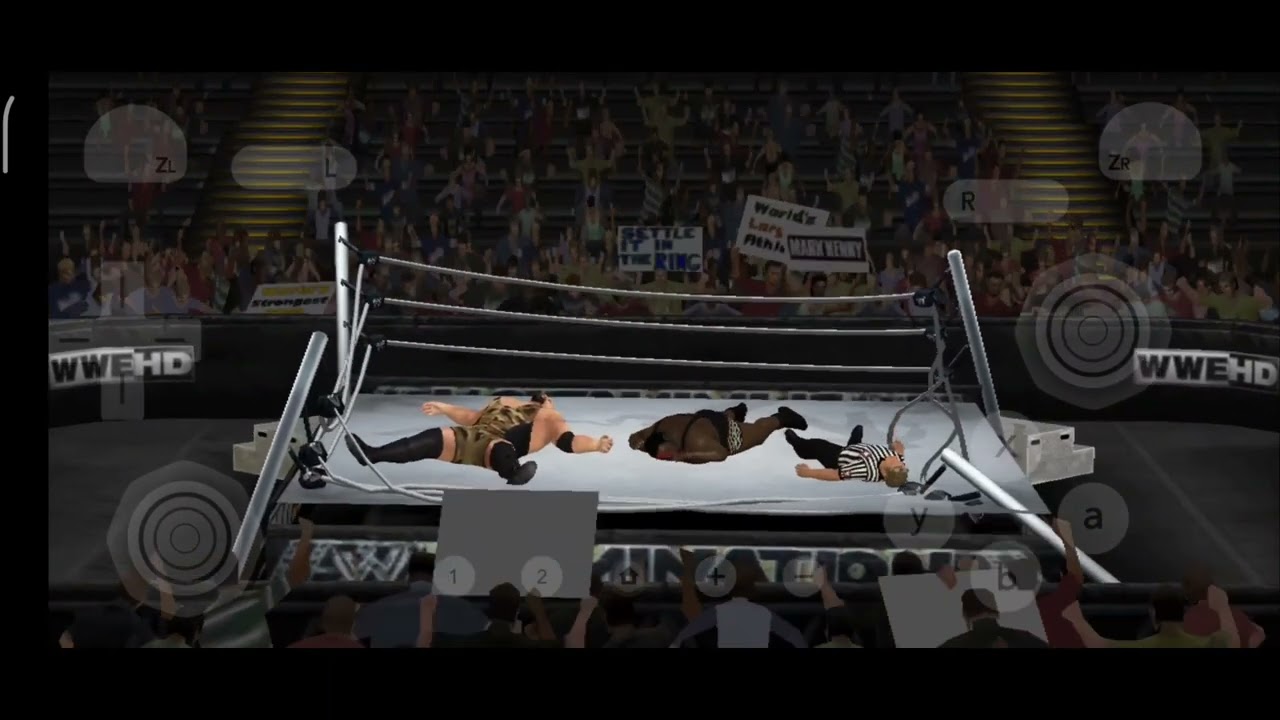 MARK HENRY DIED AGAIN |WWE 13 android gameplay| - YouTube