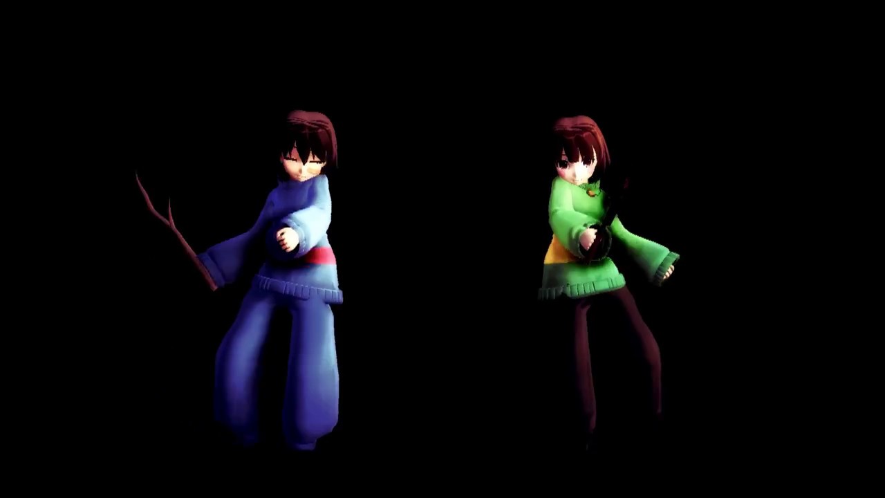 {BonBon} MMDxUndertale Burnt Rice (Frisk Chara) - YouTube