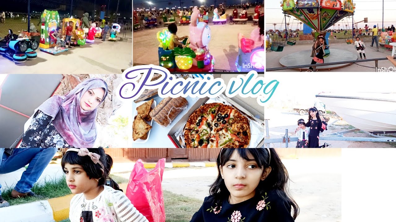 go in a picnic with me|best summer picnic vlog|steel mill beach park ...