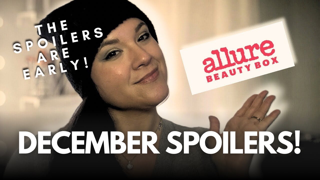DECEMBER 2024 ALLURE BEAUTY BOX SPOILERS ARE HERE EARLY! - YouTube
