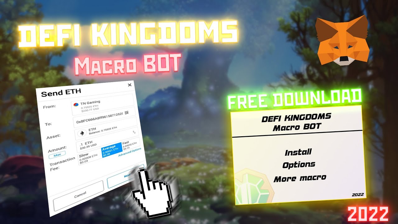 DeFi Kingdoms CRYPTO FARM BOT - P2E / NFT GAME / AUTOFARM - YouTube